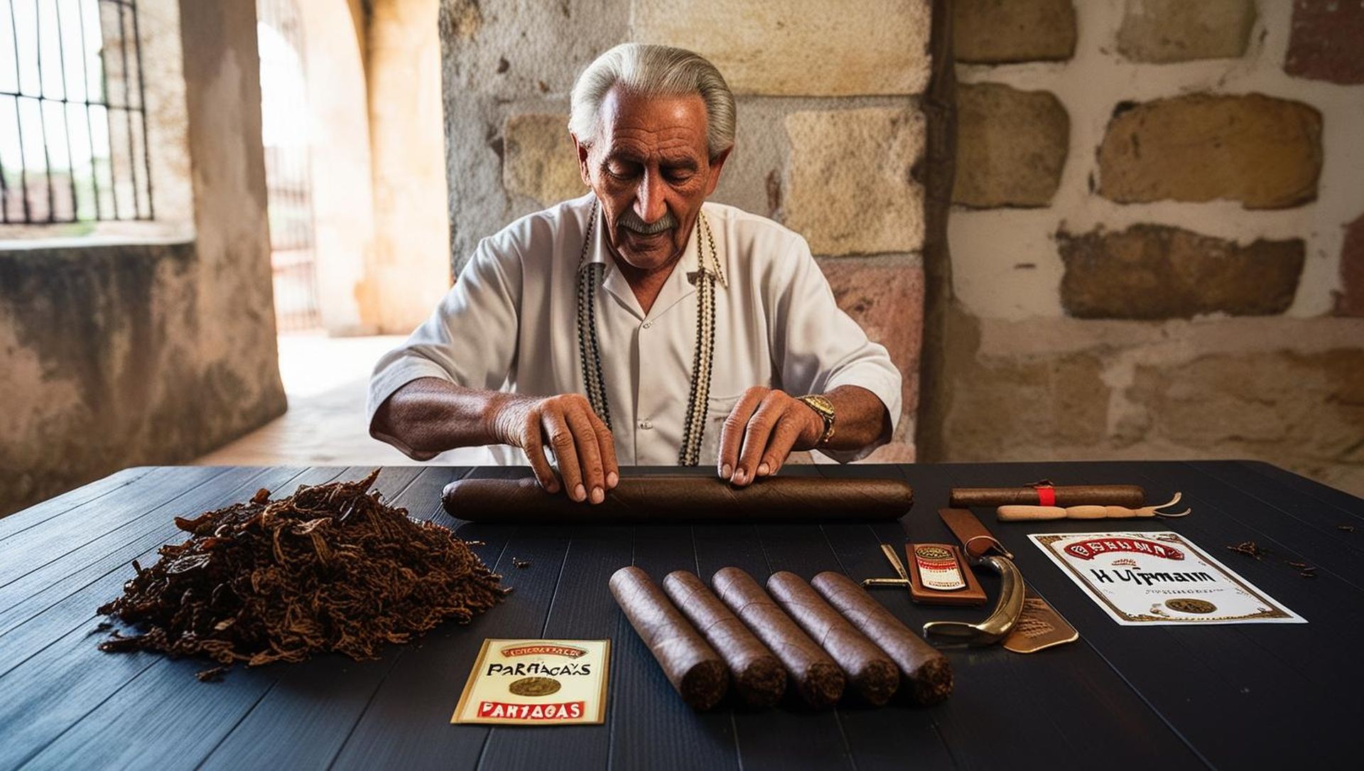Tabaquero cubano hizo el puro más largo del mundo